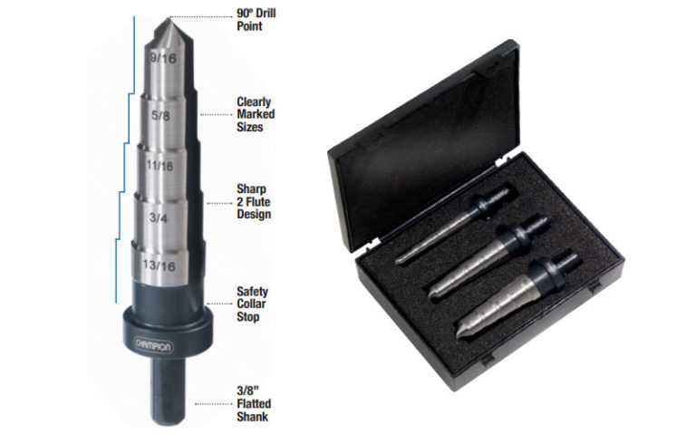 If that Hole in Steel is Not Big Enough? XSR Step Reamer Bits – Ohio ...