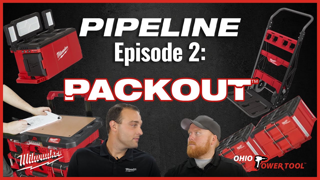 NEW! Milwaukee PACKOUT™ 2-Wheel Cart and Customizable Work Top – Ohio ...