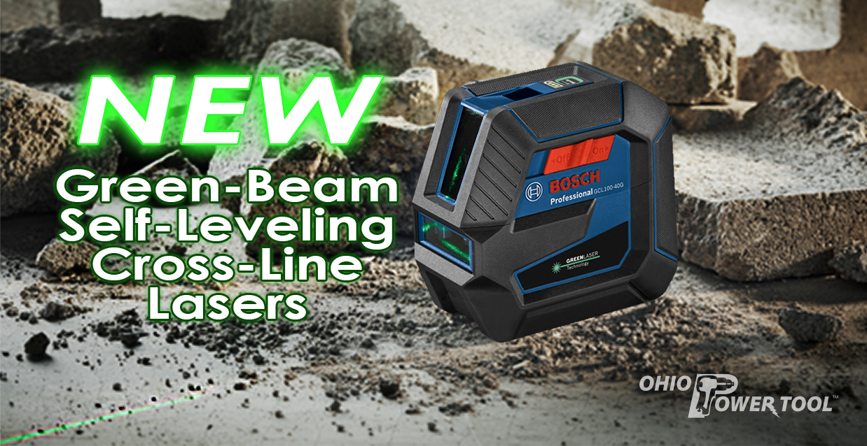 NEW Bosch Lean, Mean, Green-Beam Machines – Ohio Power Tool News