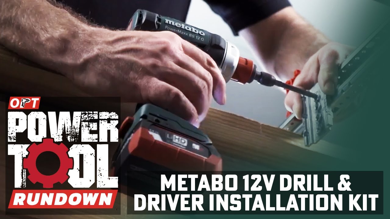 Metabo 12V POWERMAXX Cordless Drill/Screwdriver – Ohio Power Tool News