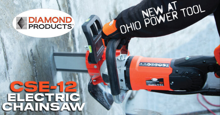 Diamond Products Introduces the First Electric Concrete Chainsaw ...
