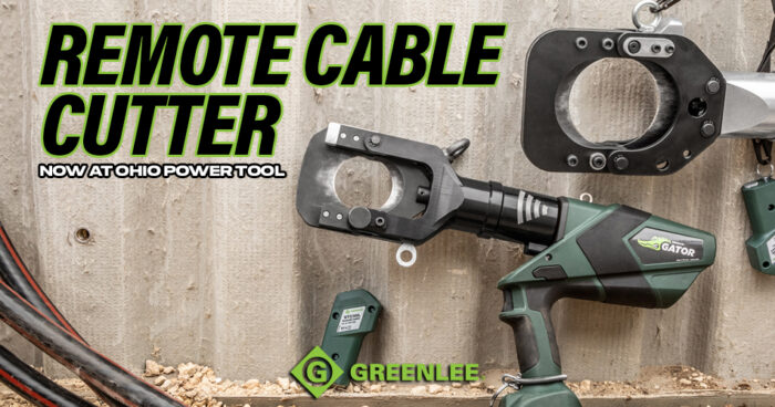 NEW! Greenlee Remote Cable Cutter with Cut Confirmation – Ohio Power ...