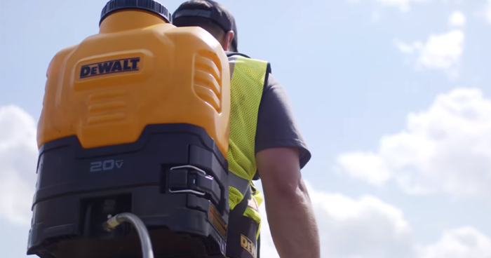 New DeWalt 4 Gallon 20V MAX Backpack Sprayer – Ohio Power Tool News