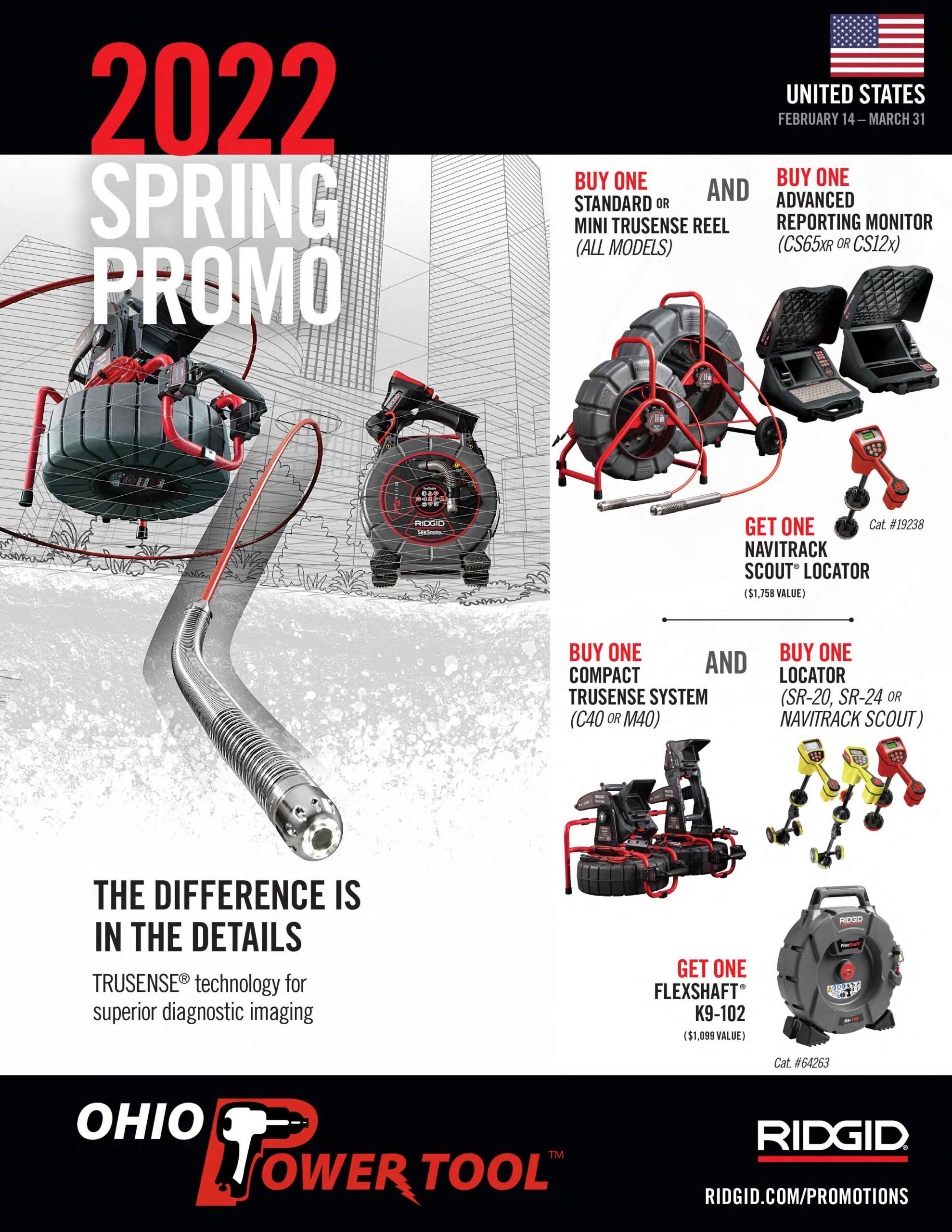 Ridgid Spring Promotions 2022! – Ohio Power Tool News