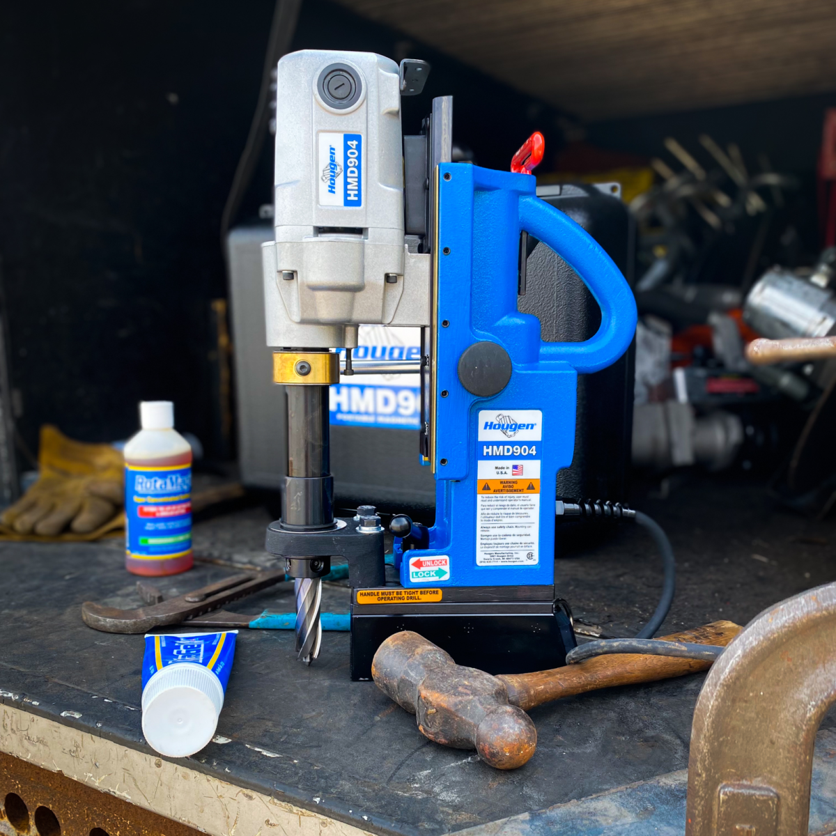 Choosing the Right Mag Drill – Hougen: HMD130, HMD900, HMD904, HMD905 ...