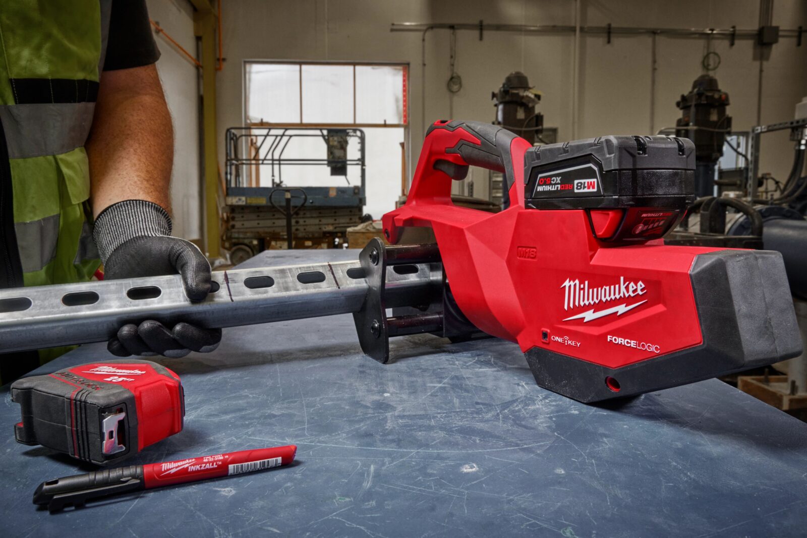 Milwaukee’s New M18 FORCE LOGIC Single Channel Strut Shear – Ohio Power ...