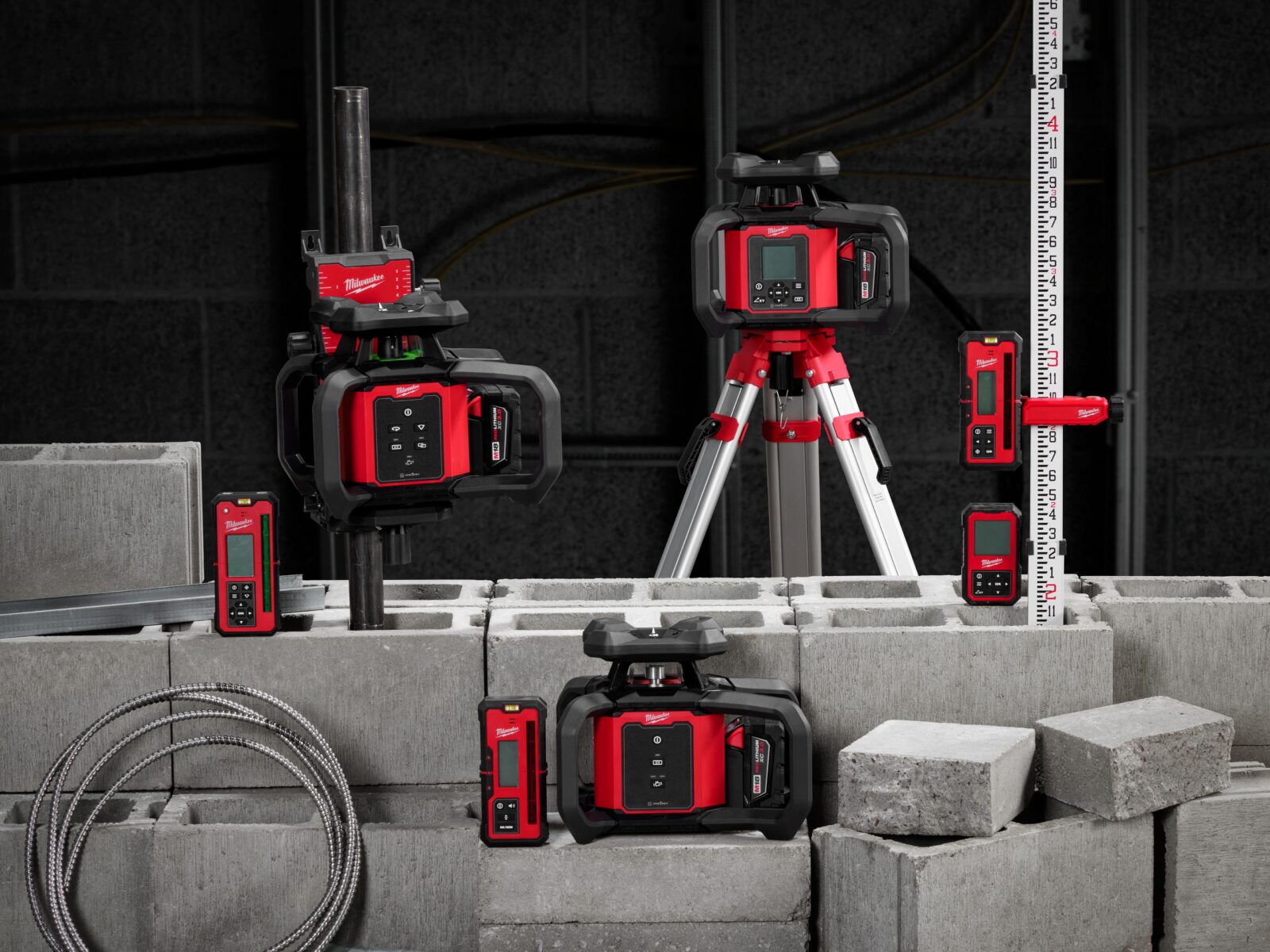 Milwaukee’s New M18 Rotary Lasers and Accessories – Ohio Power Tool News