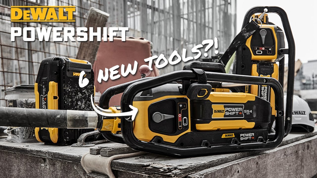 DeWalt POWERSHIFT Battery System will Change Construction Equipment ...
