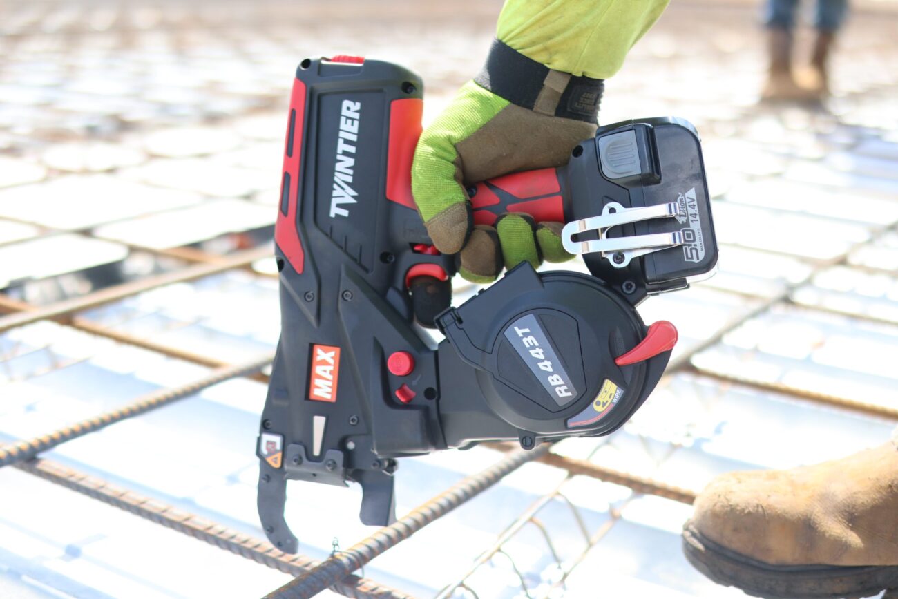 Boost Productivity with the MAX USA Rebar Tying Tool – Ohio Power Tool News