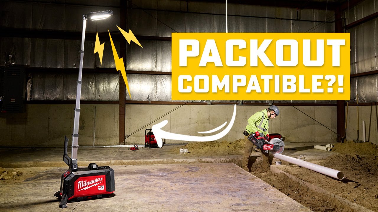 Milwaukee’s New MX FUEL ROCKET Dual Power Compact Tower Light – Ohio ...