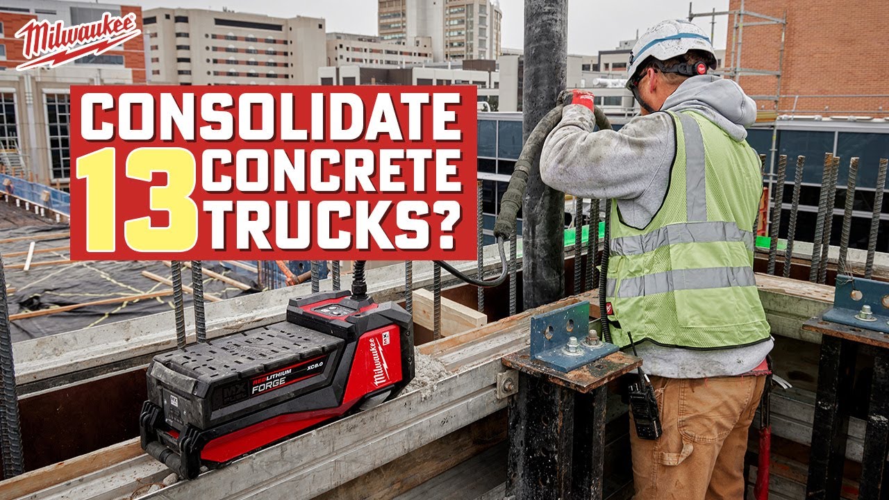 Milwaukee’s New MX FUEL High Cycle Concrete Vibrator – Ohio Power Tool News