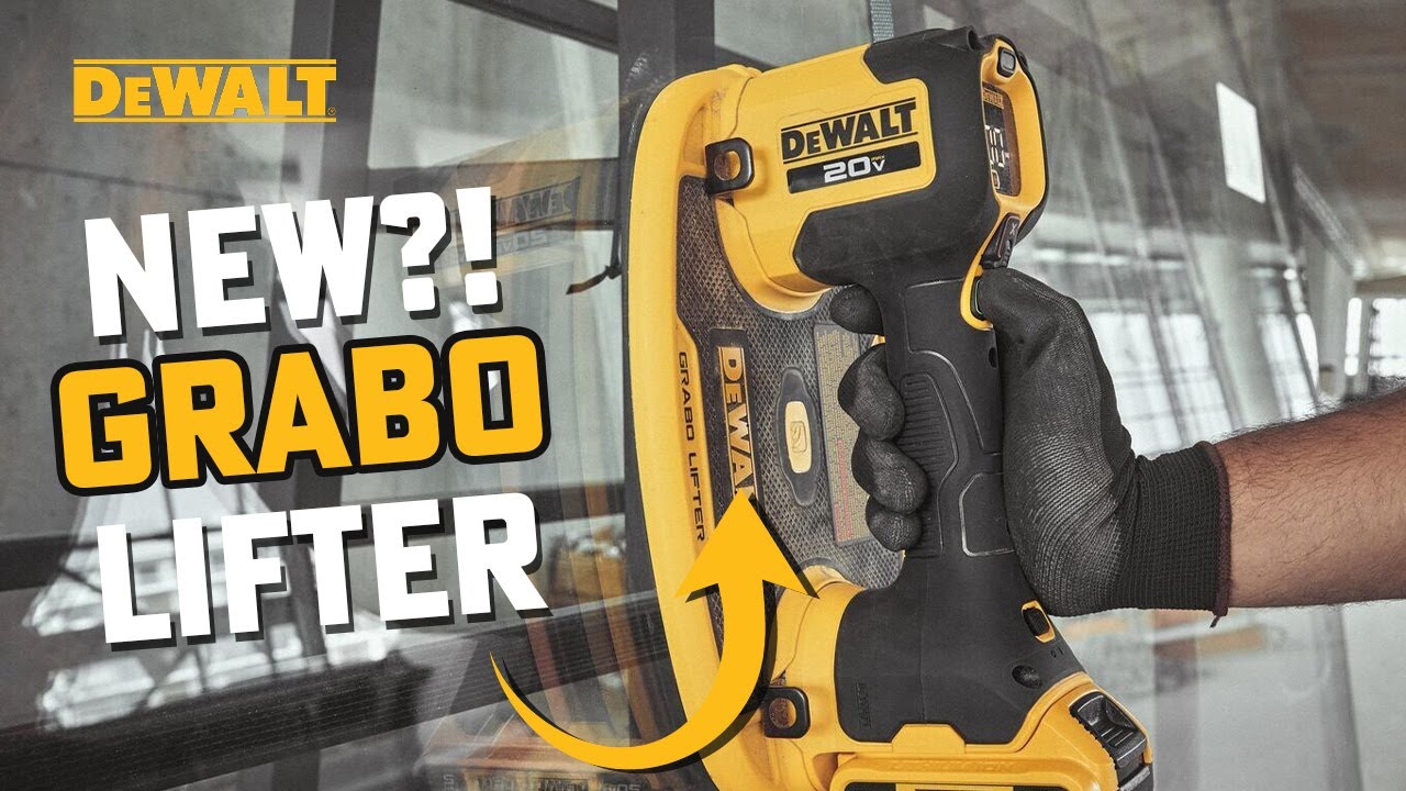 DeWalt’s New 20V MAX GRABO Lifter – Ohio Power Tool News