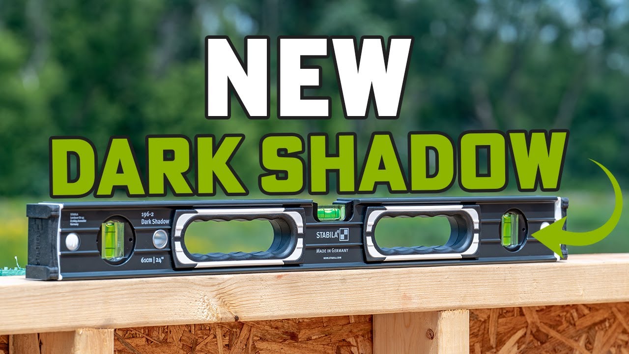 Stabila’s New Dark Shadow Level – Ohio Power Tool News