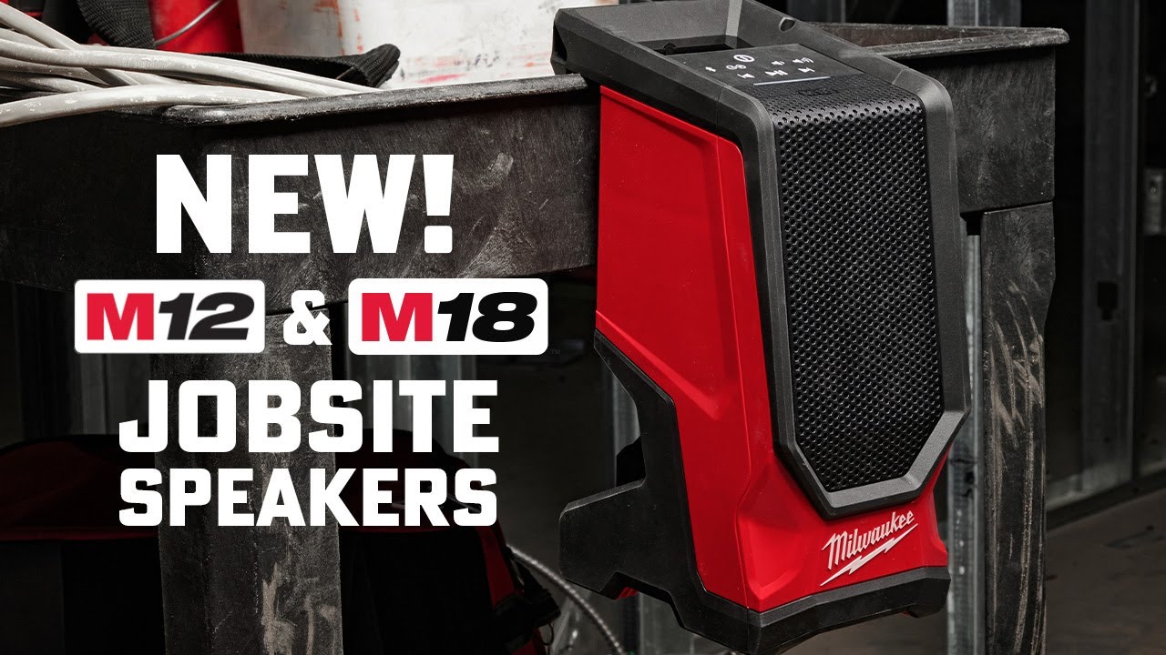 Milwaukee’s New M12 & M18 Speakers – Ohio Power Tool News