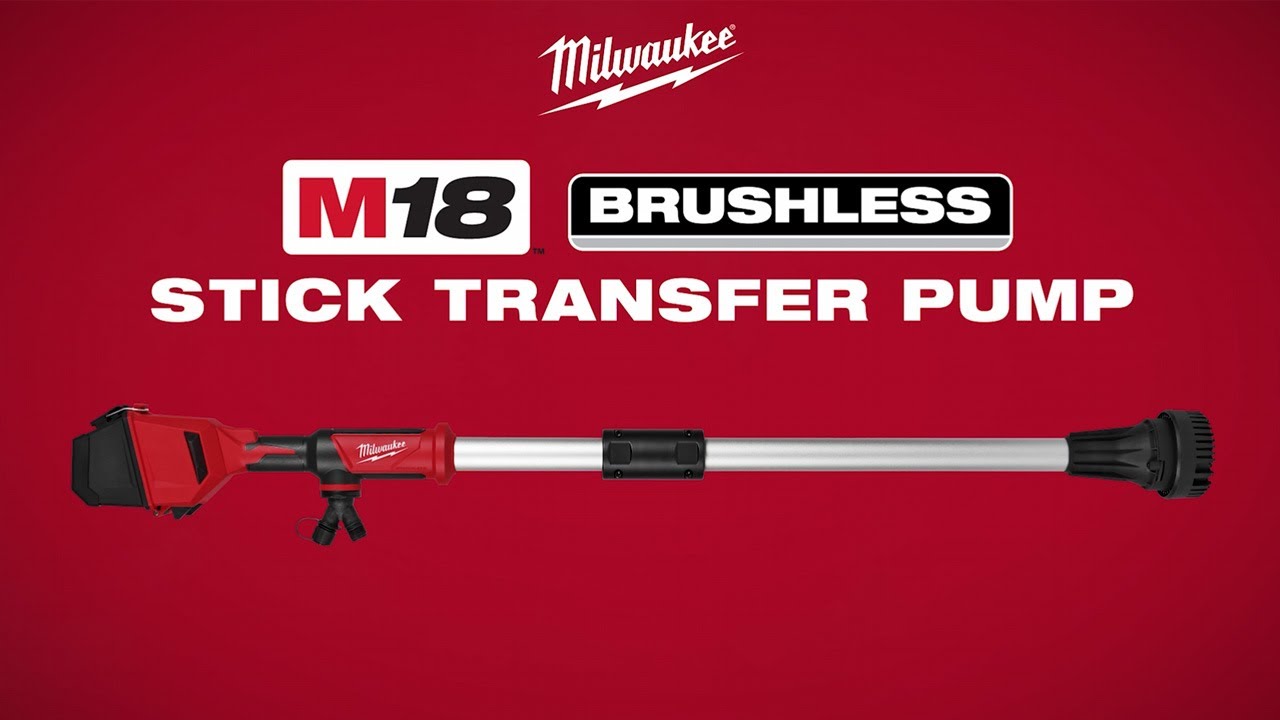 Milwaukee’s M18 Brushless Stick Transfer Pump – Ohio Power Tool News