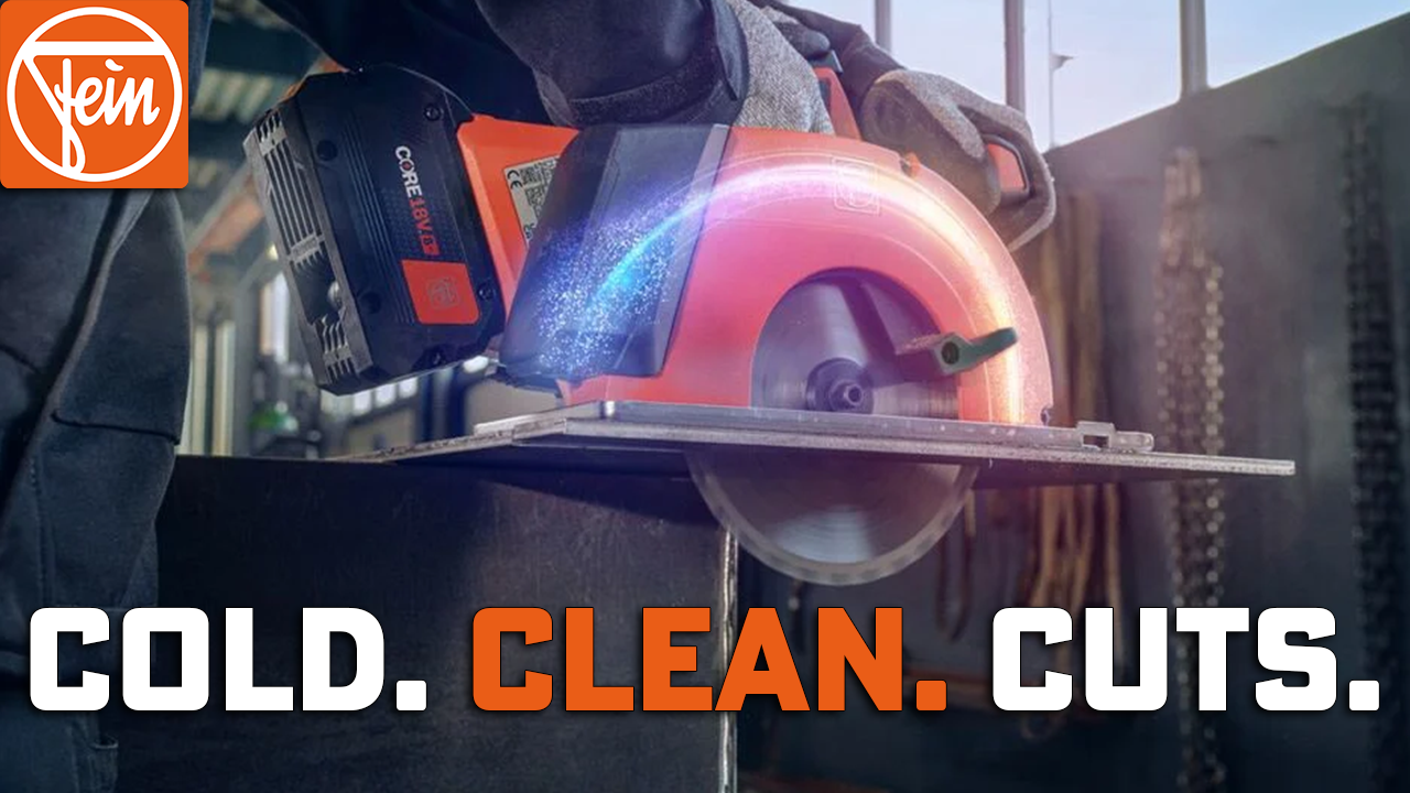 Fein’s New F-IRON Cut 57 AS 18V 6″ Circular Metal Saw – Ohio Power Tool ...