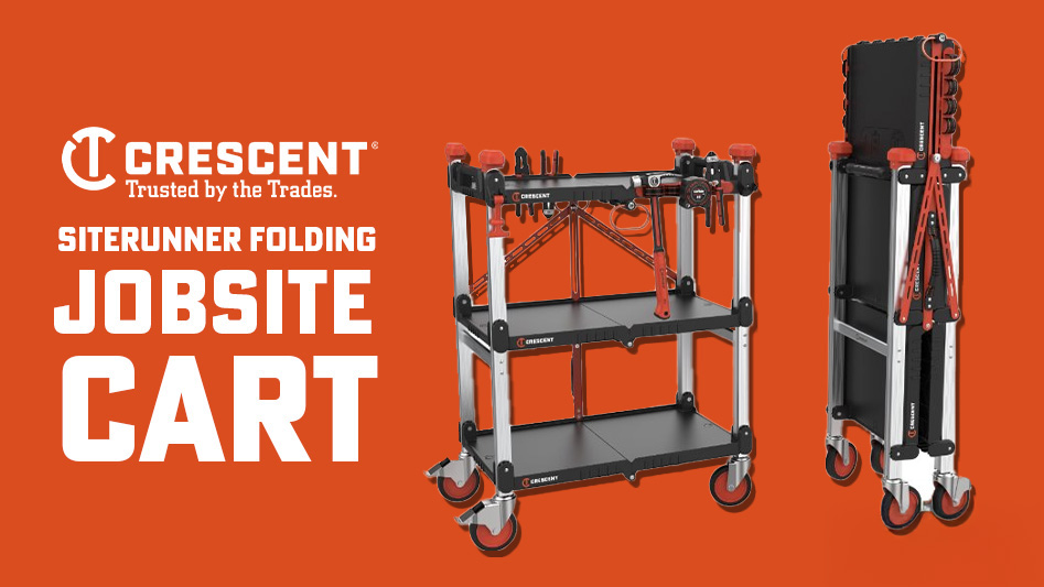 Crescent’s New SiteRunner Folding Jobsite Cart – Ohio Power Tool News