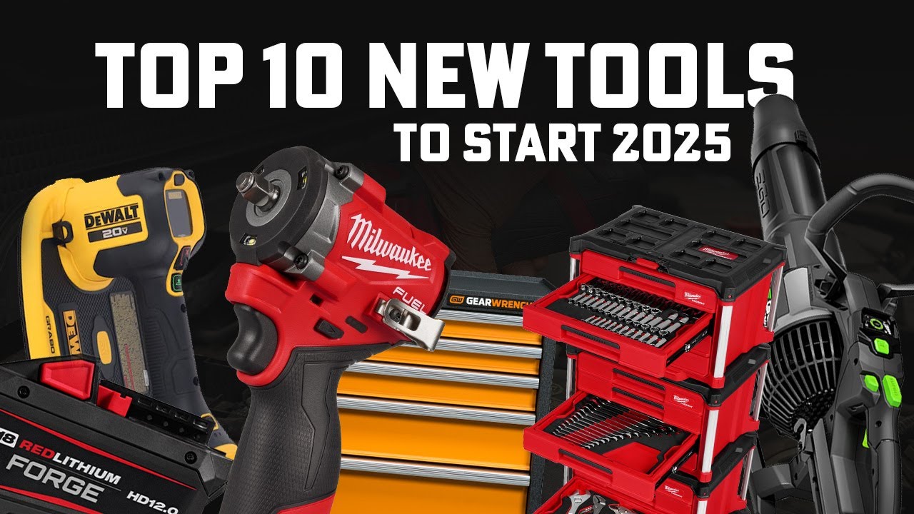 Top 10 New Tools to Start 2025 – Ohio Power Tool News