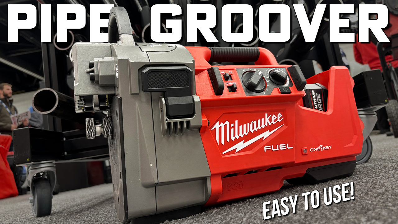 Introducing the Milwaukee M18 FUEL RINGER Roll Groover: Revolutionizing ...