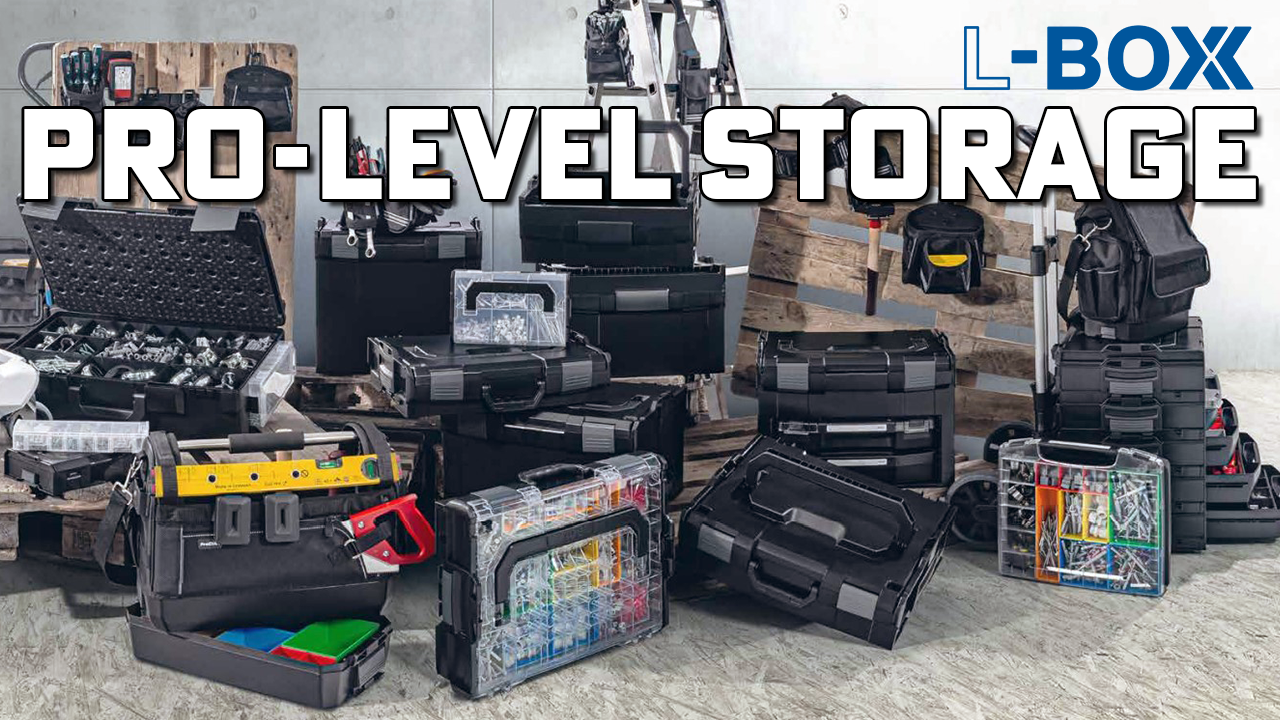 Introducing the L-BOXX Storage System: Sleek, Durable & Smart Tool ...