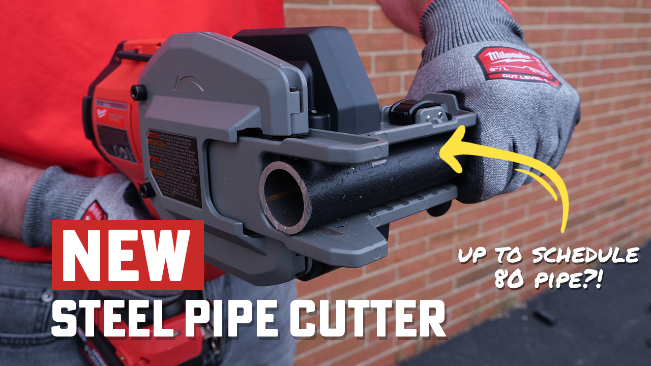 Milwaukee M18 FUEL ½”-1” Steel Pipe Cutter: Clean Cuts, Fast Installs ...