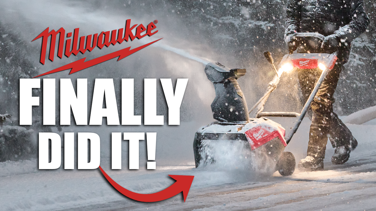 Milwaukee M18 FUEL 21″ Auger Propelled Snow Blower: Cordless Power That ...