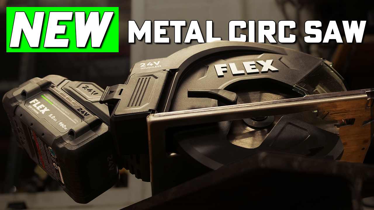 FLEX 24V 5-7/8″ Metal Cutting Circular Saw: Cordless Power for Clean ...