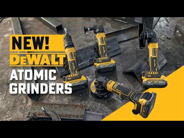 DeWalt ATOMIC 20V MAX Grinders | New Cordless Angle & Die Grinder ...