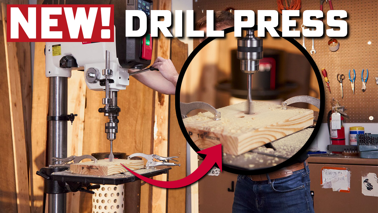 JET 20″ Smart Drill Press (JDP-20S): Effortless Setup, Flawless Results ...
