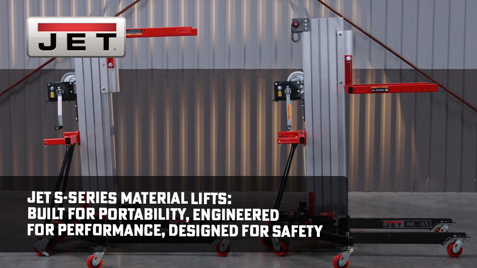 JET S-Series Material Lifts: Built for Portability, Engineered for ...