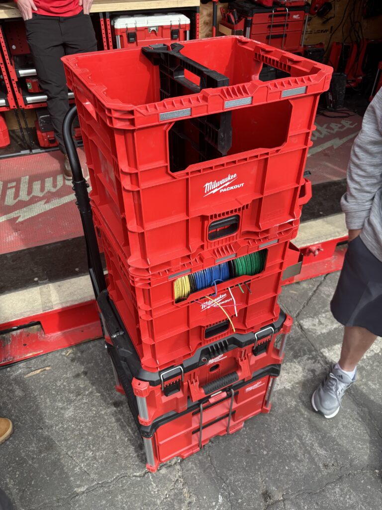 NEW Milwaukee PACKOUT Crates | Wire Pulling XL, Low Profile & Compact ...