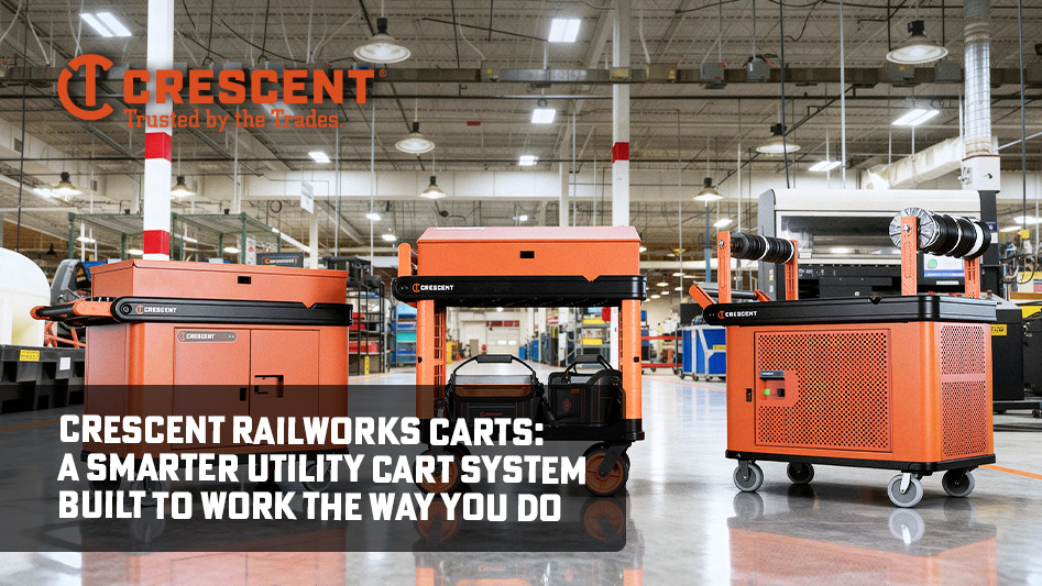 Crescent RAILWORKS Carts: A Smarter Utility Cart System Built to Work ...